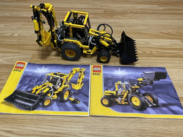 8455 LEGO TECHNIC Back-Hoe Loader £129.99 - PicClick UK