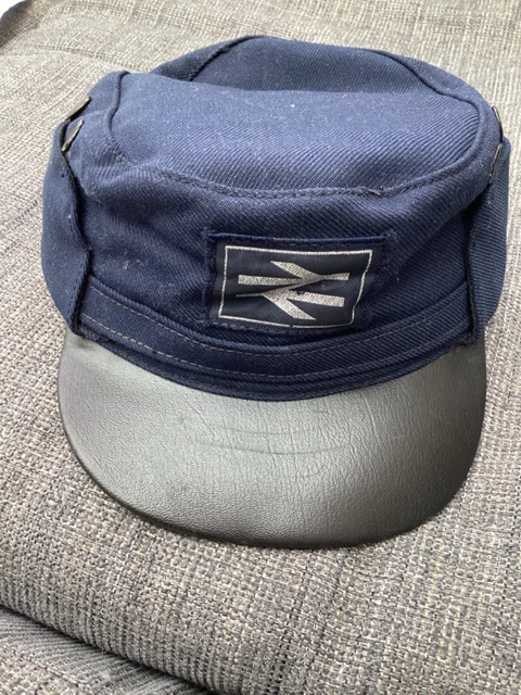 VINTAGE BRITISH RAIL Train Drivers/Guards Cap/Hat Blue 1984 $45.25 ...