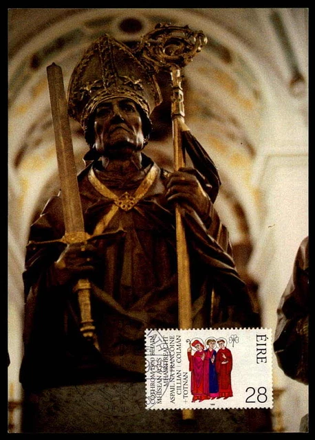 IRLANDA MK 1989 FRANCO-APOSTOLO CILIAN COLMAN TOTNAN MAPPA MASSIMA MC ...
