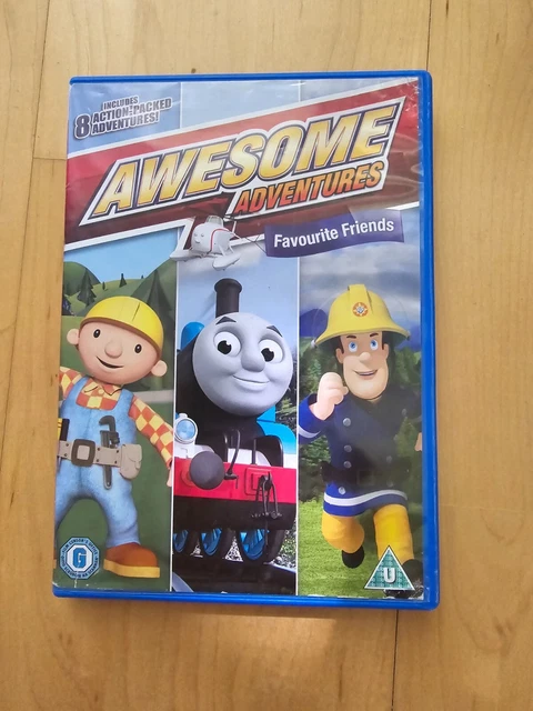 AWESOME ADVENTURES | DVD | Thomas & Friends, Fireman Sam, Bob the ...