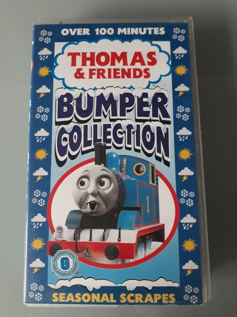 THOMAS AND FRIENDS Bumper Collection Seasonal Scrapes VHS Video Tape £ ...