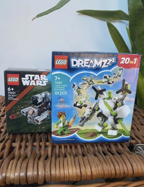 LEGO STAR WARS: The Razor Crest Microfighter And DREAMZzz Z-Blob’s ...