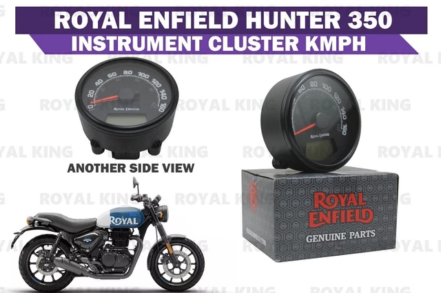 ROYAL ENFIELD &CLUSTER D'INSTRUMENTS KMPH" Hunter 350 EUR 132,78 ...