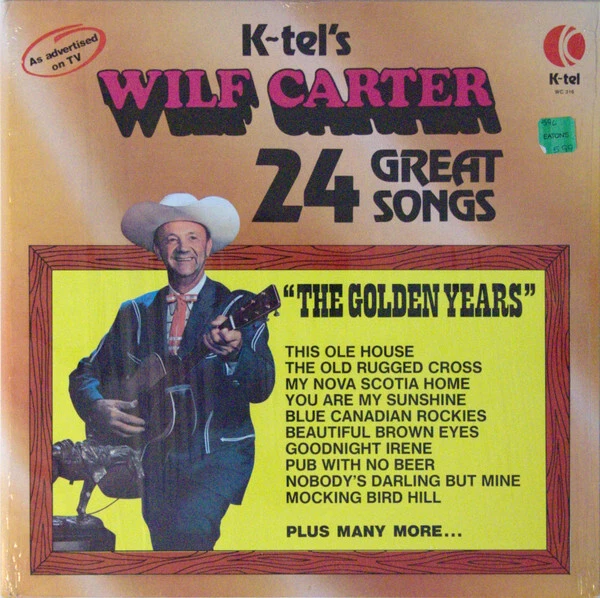WILF CARTER - The Golden Years LP Comp Vinyl Schallplatte 212817 EUR 12 ...