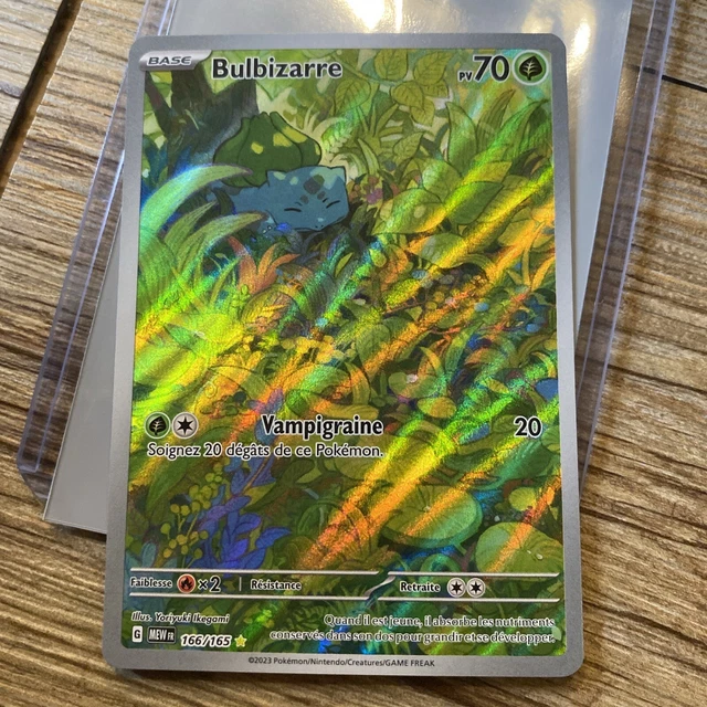 CARTE POKEMON BULBIZARRE 166/165 AR -151 - Sortie De Booster EUR 25,50 ...