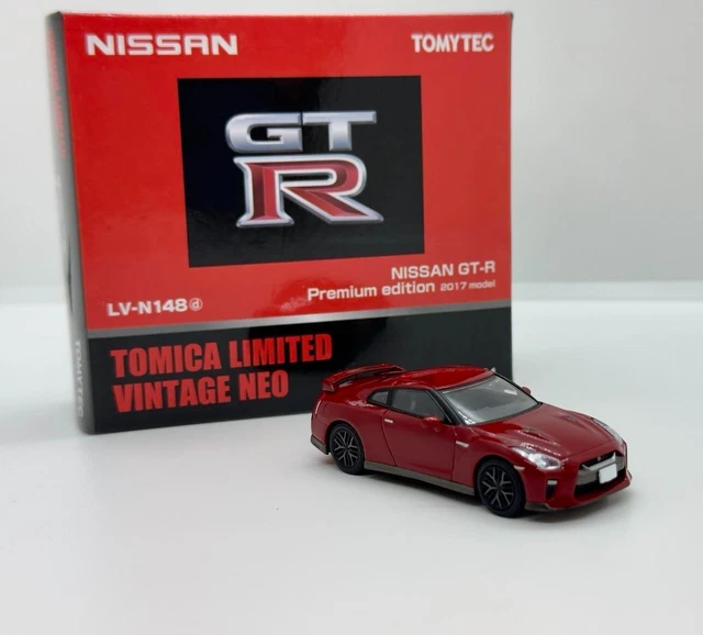TOMYTEC TOMICA LIMITED Vintage Neo Nissan Skyline GT-R LV-N148 2017 Model Red £19.99 - PicClick UK