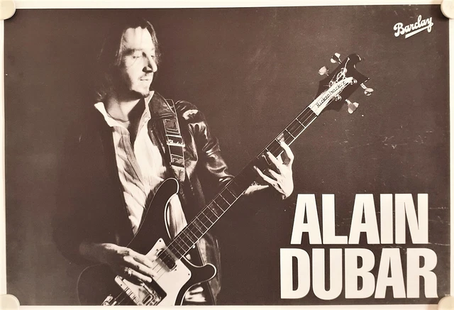 AFFICHE ALAIN DUBAR Années '70 Barclay EUR 20,00 - PicClick FR