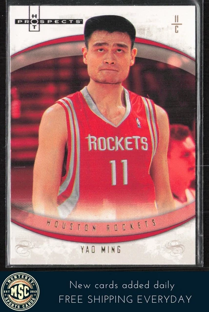 YAO MING 2007-08 Fleer Hot Prospects #10 Houston Rockets EUR 2,80 ...
