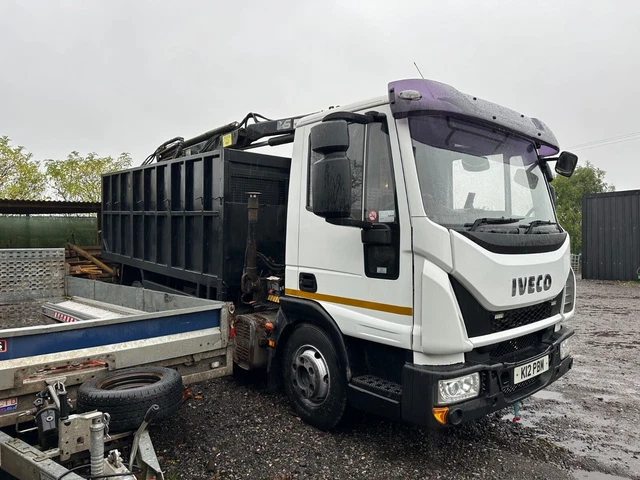 TREE SURGEON HIAB crane Iveco eurocargo 7.5 ton tipper £13,500.00 ...