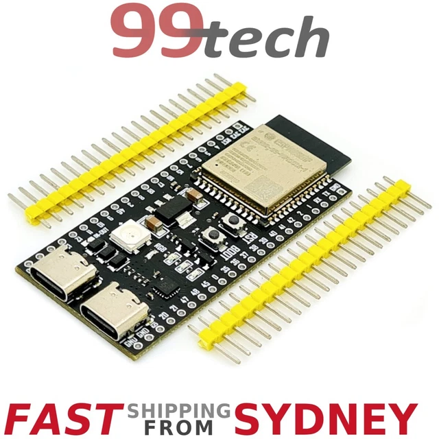 ESP32-S3 DEVELOPMENT BOARD 8MB 8MB RAM, ESP32-S3-WROOM-1, USB Type-C ...