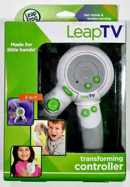 LEAPFROG LEAP TV MANETTE TRANSFORMABLE Neuf ! Pointeur/Classique ...