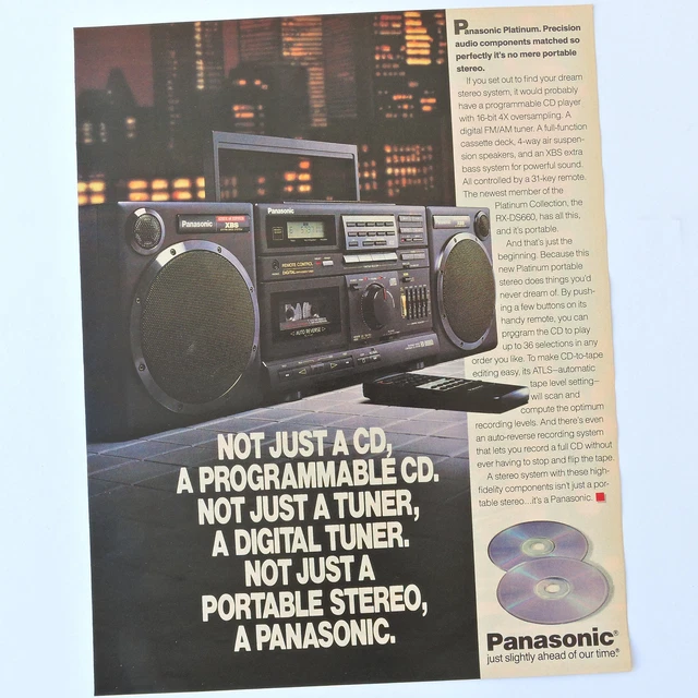PANASONIC RX-DS660 / Advert Publicidad Publicite Reklame Pubblicita ...