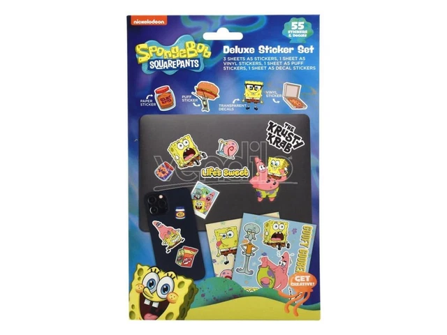 SPONGEBOB SQUAREPANTS DELUXE Sticker Set Various Blue Sky Studios EUR ...