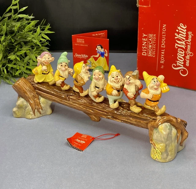 ROYAL DOULTON DISNEY Snow White 7 Dwarfs Limited Edition Of 1500 Heigh Ho SW31 £195.00 - PicClick UK