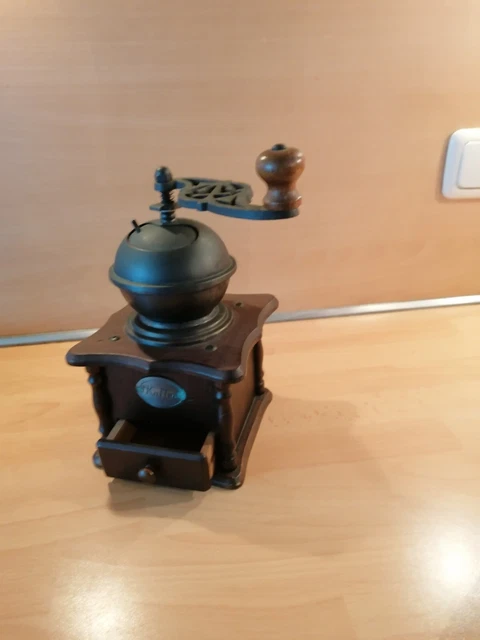 ALTE KAFFEEMÜHLE aus Holz mit aufsatz EUR 14,95 - PicClick DE