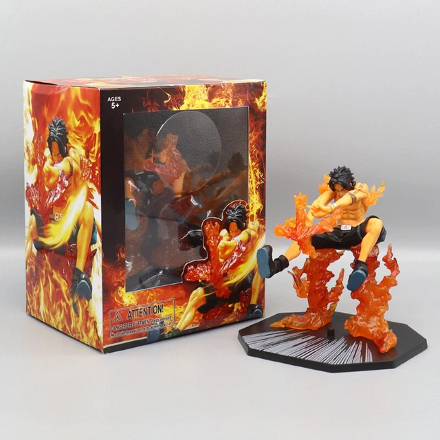 ONE PIECE PORTGAS·D· Ace Figure PVC Collection Model 13cm/5.1in Model ...