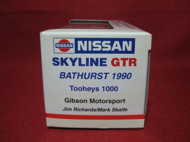 1:43 ATCC WINNER 1990 Skyline GTR Mark Skaife Jim Richards Tooheys ...