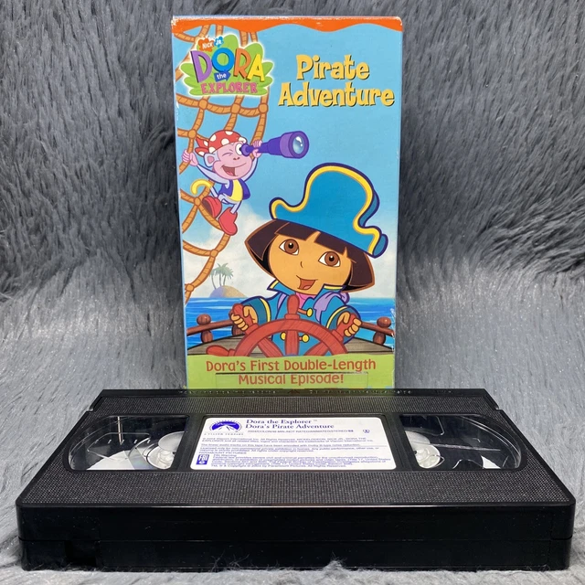 DORA THE EXPLORER - Pirate Adventure VHS 2004 Nickelodeon Nick Jr. Kids ...