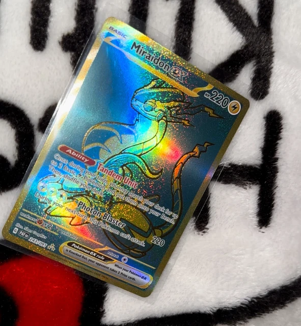POKÉMON TCG MIRAIDON ex Scarlet & Violet: Paldean Fates 243/091 Holo ...