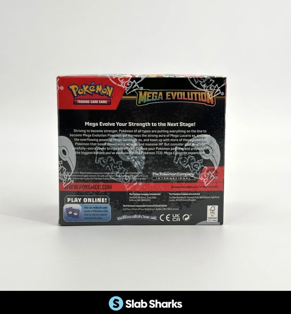 POKEMON TCG MEGA Evolution Enhanced Booster Box With Topper Sealed $331 ...