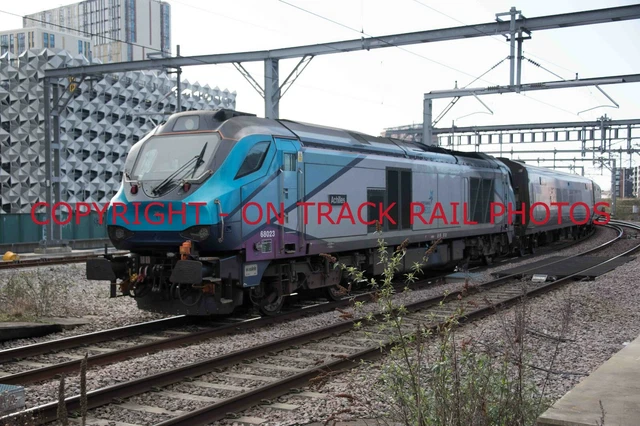 UK RAILWAY PHOTOGRAPH Of Class 68 68023. Rm68-08 £1.70 - PicClick UK