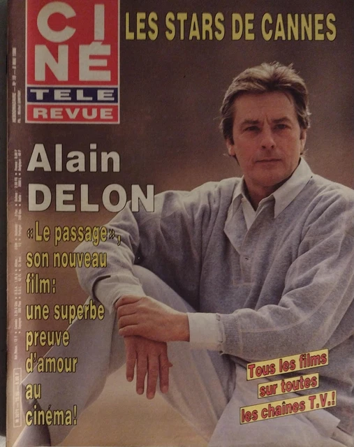 CINE REVUE / Alain Delon-Rosanna Arquette-Victoria Abril- Jon Voight / 05 86 EUR 12,00 - PicClick FR