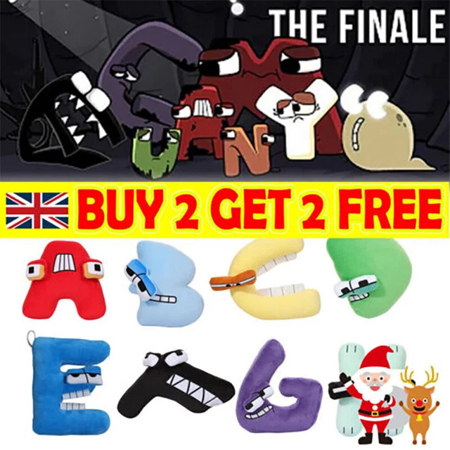 26 ALPHABET LORE Plush Toys Alphabet Letters Plush Soft Toy Kid Doll ...