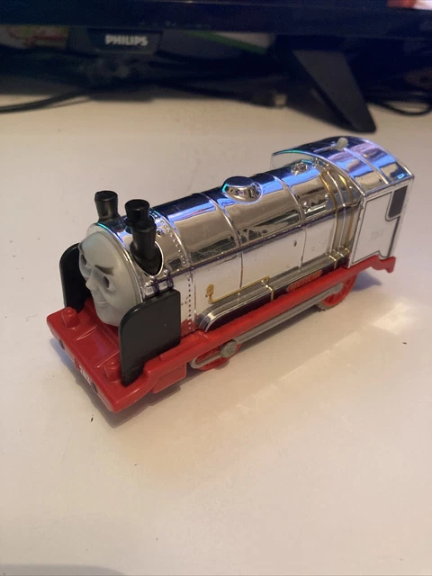 THOMAS THE TANK ENGINE TRACKMASTER MERLIN TRAIN, Tested And Working £8. ...