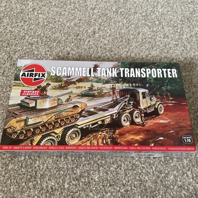 AIRFIX A02301V SCAMMELL Tank Transporter 1:76 Military Model Kit £10.08 ...