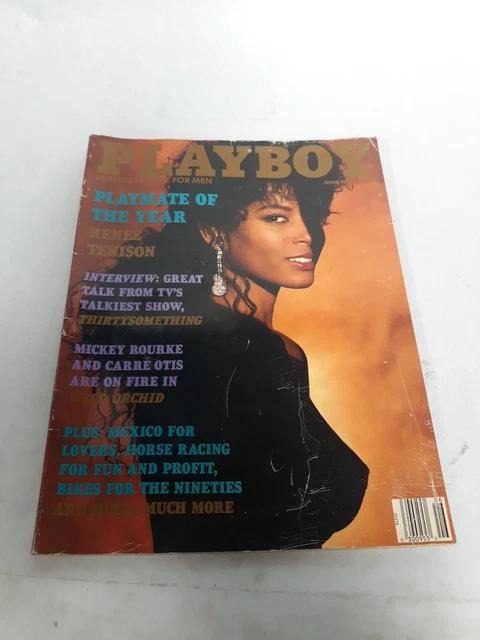 PLAYBOY MAGAZINE JUNE 1990 Renee Tenison EUR 16,69 - PicClick FR