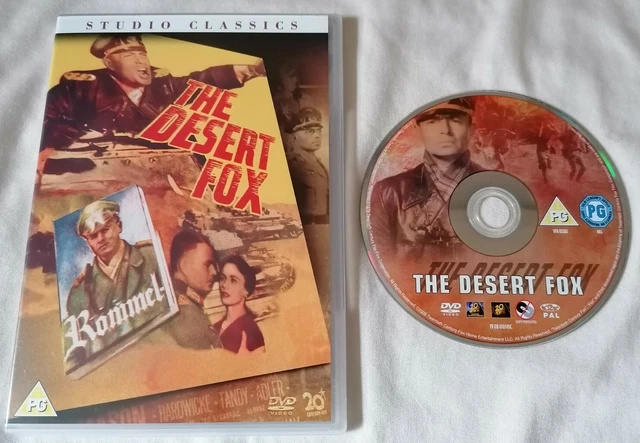 DVD - FOX Studio Classics The Desert Fox James Mason Classic War Film ...