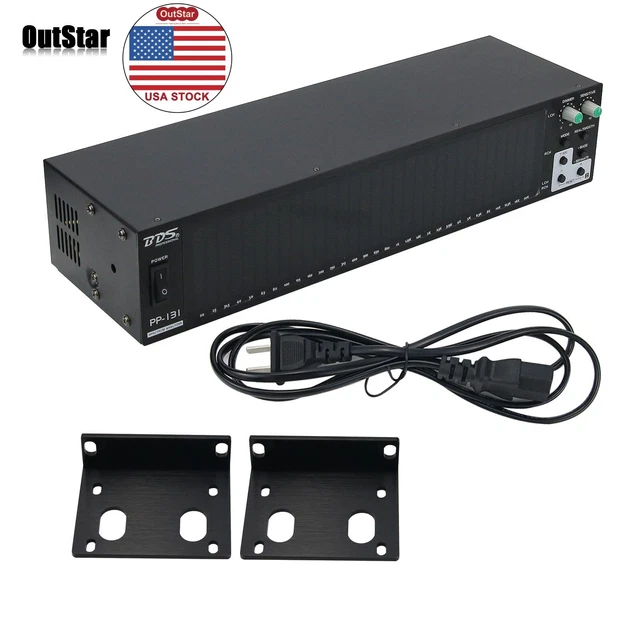 AUDIO SPECTRUM ANALYZER Display Music Spectrum Indicator BDS PP-131 VU ...
