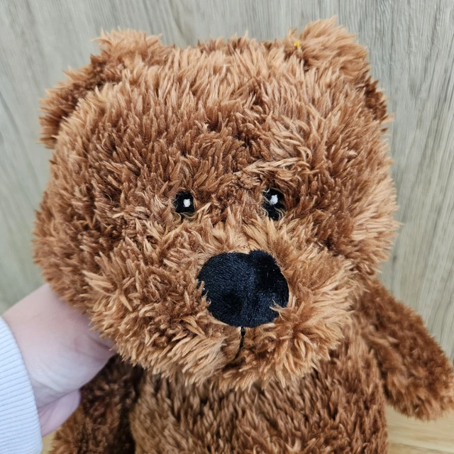 TOYS R US Animal Alley Brown Scruffy Teddy Bear 15" Soft Toy Plush ...