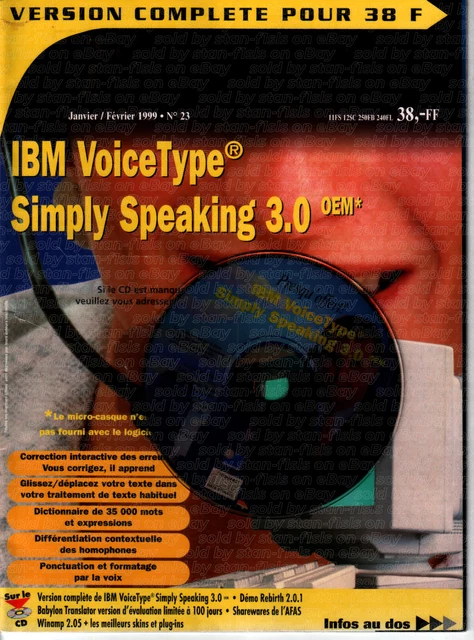 MAGAZINE PRESQU'OFFERT #23 (jan/fev 1999) IBM VoiceType® Simply ...