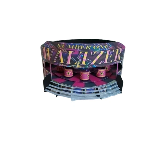 FAIRGROUND MODEL OO Scale Model Railway Funfair 00 Gauge Waltzer £12.99 ...