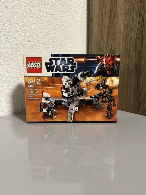 LEGO STAR WARS: Clone Trooper & Commando Droid Battle Pack (9488) EUR ...