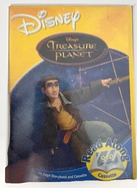 VINTAGE DISNEYS TREASURE planet cassette and book read along £4.99 ...