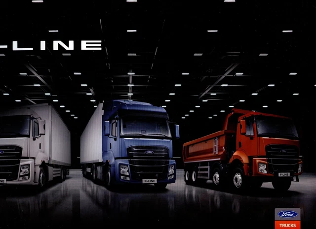 FORD F-LINE TRUCK Catalogue, in English, Truck Brochure. £10.00 ...