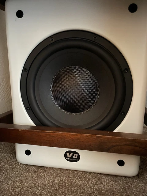 MK SOUND V8 Subwoofer In White £176.46 - PicClick UK