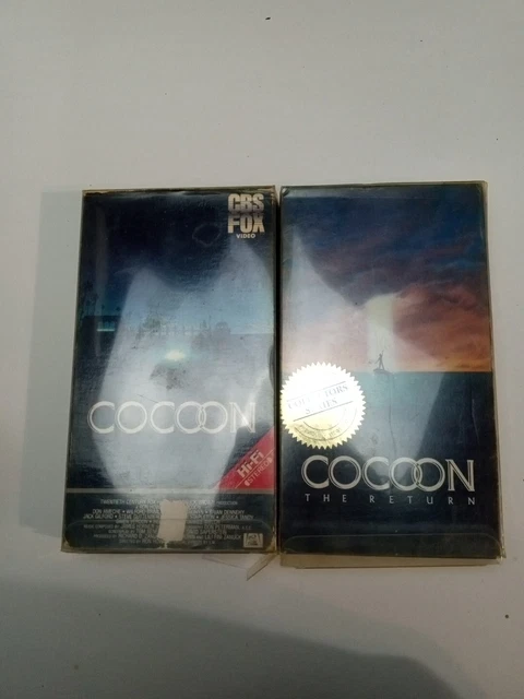 COCOON AND COCOON 2 The Return VHS Movies avec Don Ameche et Hume Cronyn EUR 22,09 - PicClick FR