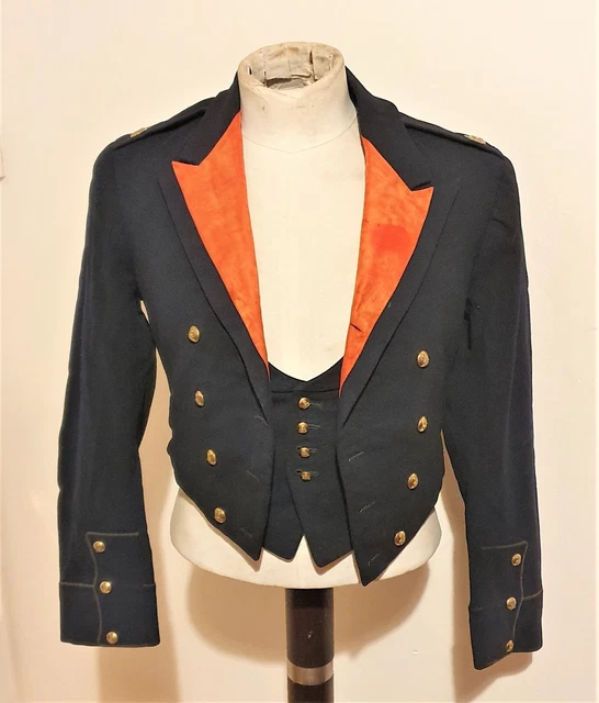 WW2 BRITISH ARMY Royal Artillery Mess Uniform J.N.V Richards Dunkirk ...