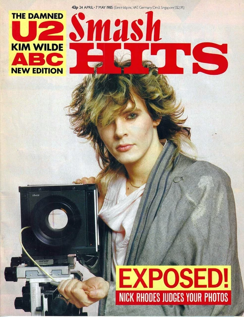 SMASH HITS (UK) - Number 09 (24.04.1985) mit der Titelstory über Duran ...