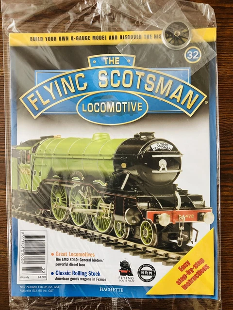 HACHETTE THE FLYING Scotsman Locomotive Model Train Issue 32 With Part ...