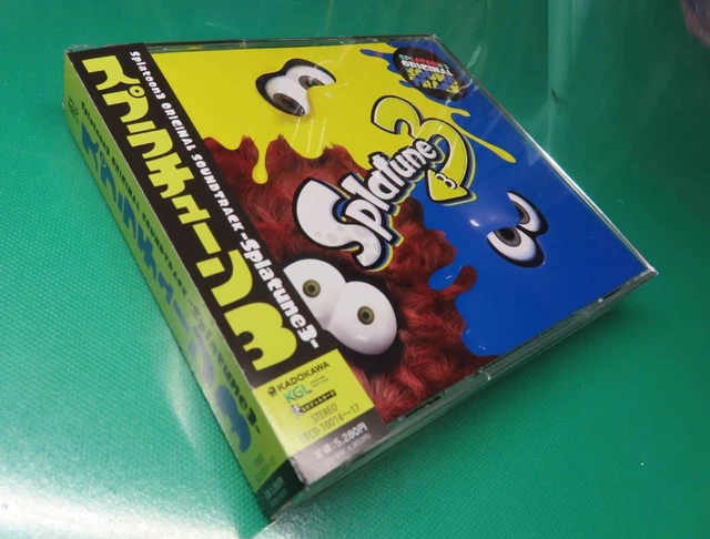 SPLATOON3 ORIGINAL SOUNDTRACK - Splatune3 - Music CD splatoon ...