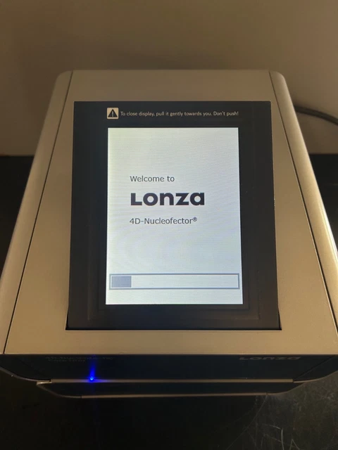 LONZA 4D NUCLEOFECTOR Nucleofection Transfection System Core Unit & X ...