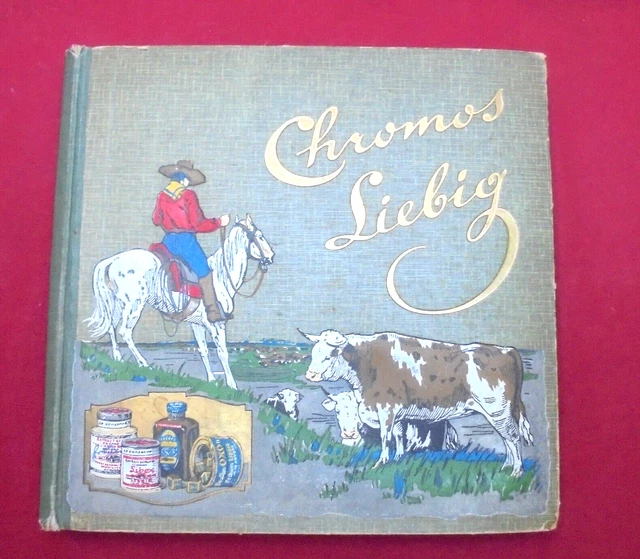 ANCIEN ALBUM CHROMOS LIEBIG de 1920 à 1935 - 300 chromos 50 séries de 6 ...