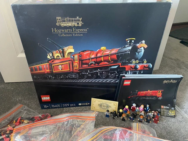 LEGO HARRY POTTER Hogwarts Express (76405) Collector Ed + All Figs Box ...