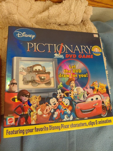 DISNEY PIXAR PICTIONARY DVD Game From Matel 100% Complete (2007) £8.96 ...