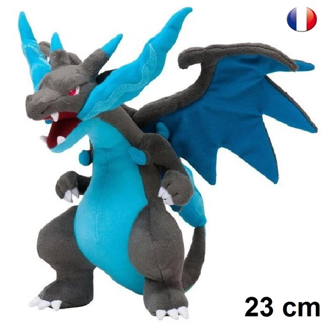 POKEMON MEGA FIREDRAGONFLY Plush X Charizard Shiny Blue Game New £30.88 ...