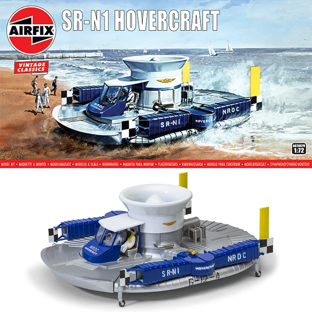 AIRFIX A02007V SR-N1 Hovercraft 1:72 Vintage Classic Model Kit £14.95 ...
